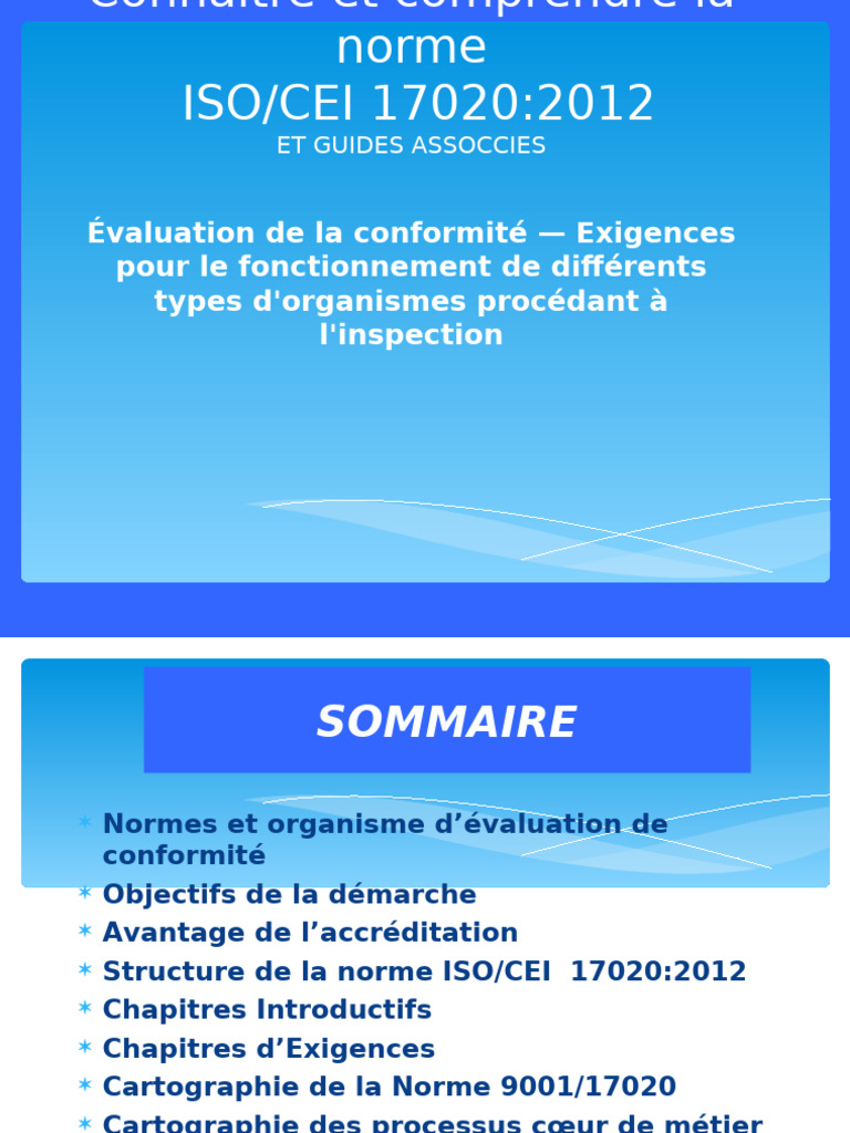 Formation ISO 17020 2012f | PDF | Calibrage | Sécurité des systèmes d'information