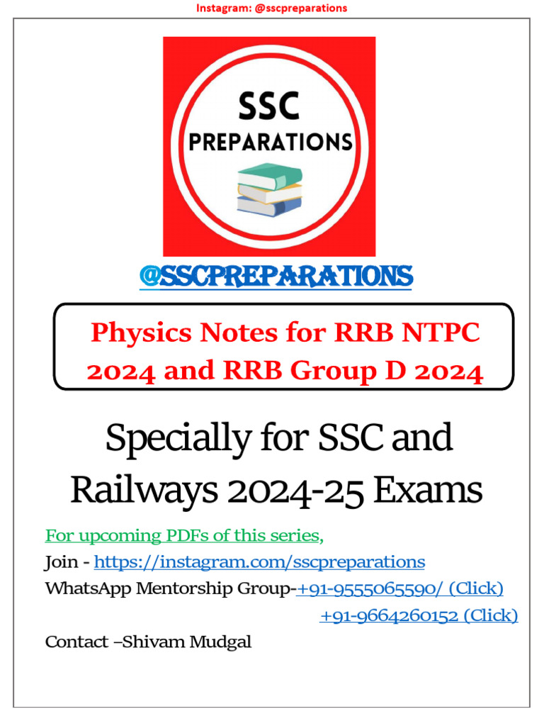 Gravitation - Physics History Notes For RRB NTPC 2024 and RRB Group D ...