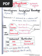 Reasoning Handwritten Notes | PDF
