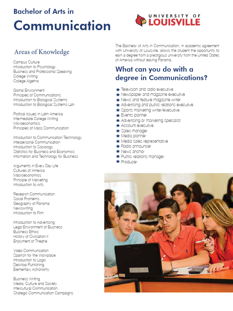Bachelor of Arts in Communication Overview | PDF | Social Science | Art