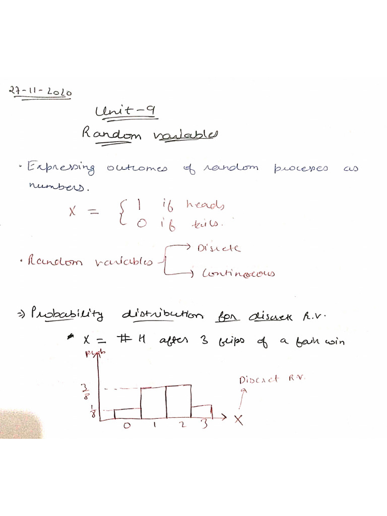 Random Variables | PDF