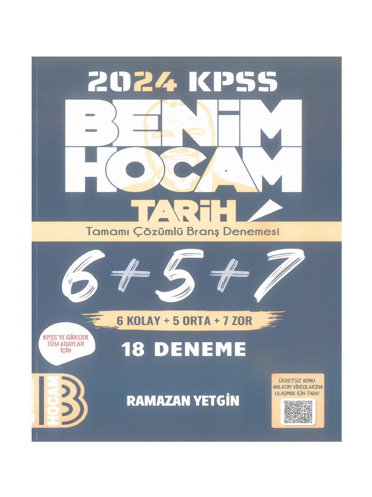 2024 Benim Hocam Tarih Deneme - 240131 - 112412 | PDF