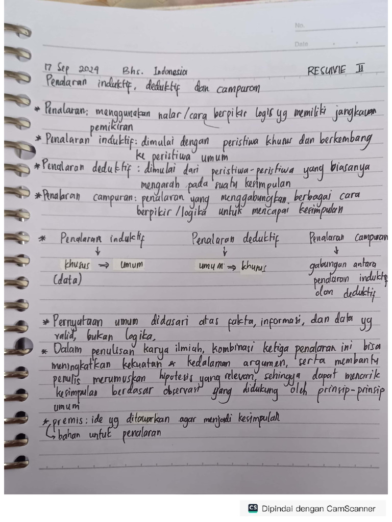 Resume Materi 2 Bindo | PDF