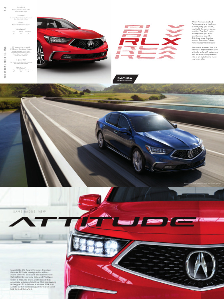 Acura - US RLX - 2020 | PDF | Hybrid Vehicle | Motor Vehicle
