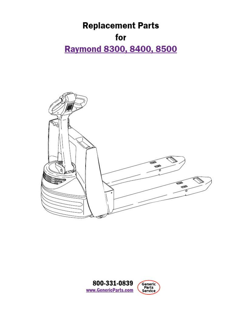 GPS Raymond8300 NOprices | PDF | Axle | Wheel