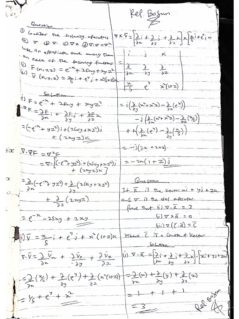 Rep. Bosun's Solution To All Exercises in EEE 232 Manual | PDF