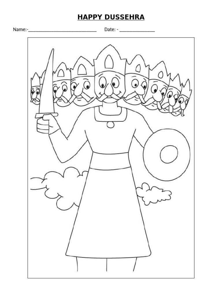 Dussehra Activity | PDF
