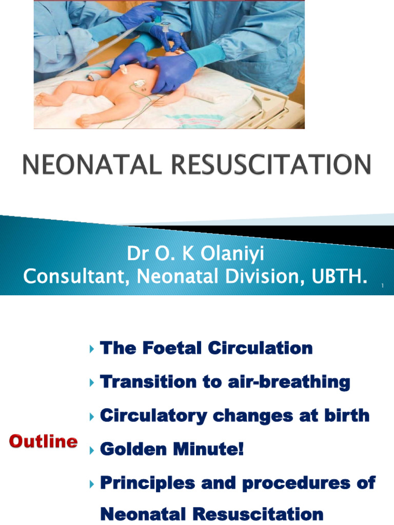 Neonatal Resuscitation Updated | PDF | Apnea | Cardiopulmonary ...