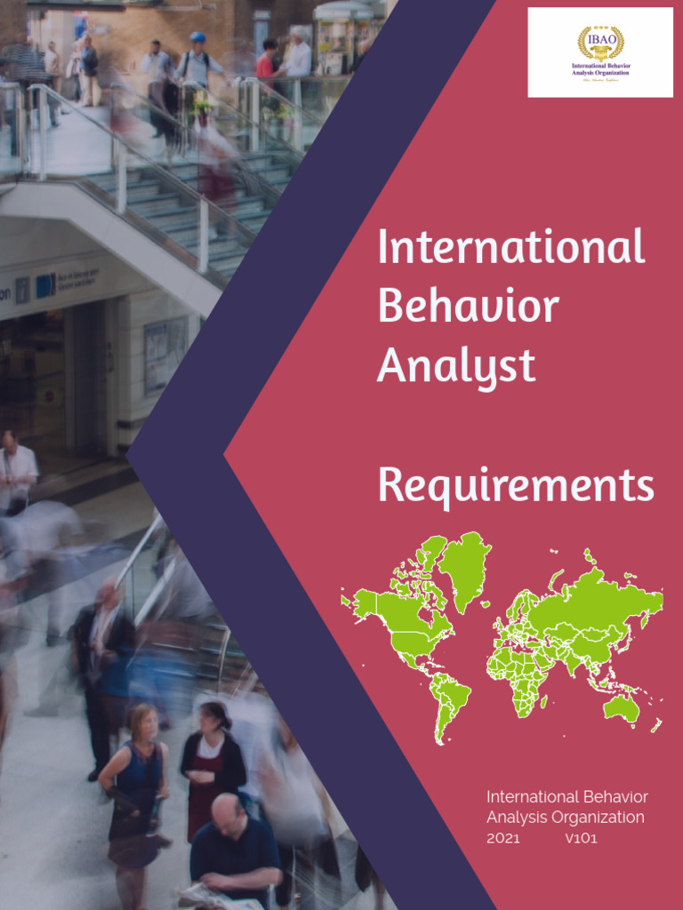 IBA Requirements v101 ENG | PDF | Mentorship