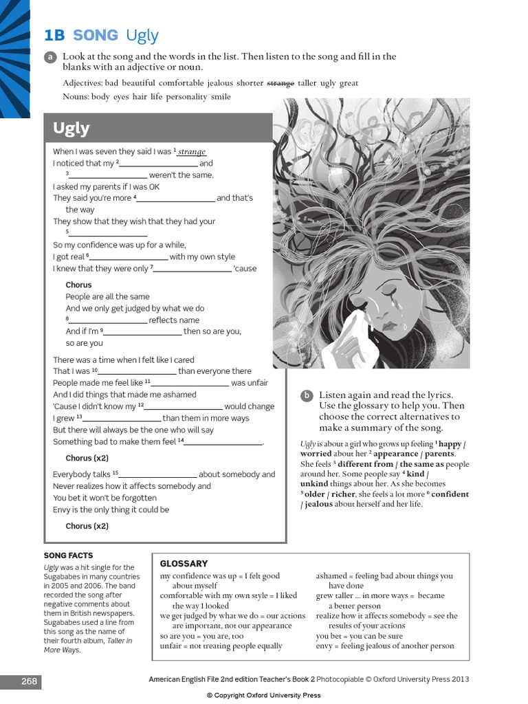 Song - Ugly - Sugababes | PDF | Language Arts & Discipline