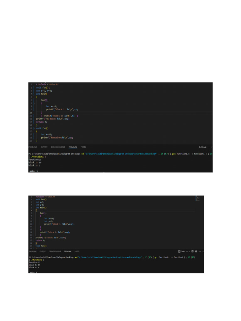 Intermediate Coding Assignment | PDF