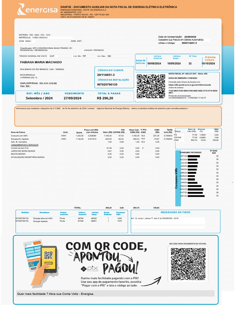 Energisa 2via | PDF | Energia elétrica | Brasil
