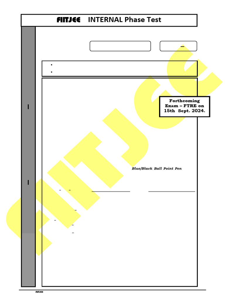 RIT-4 Exam Instructions and Format | PDF | Multiple Choice | Orbit