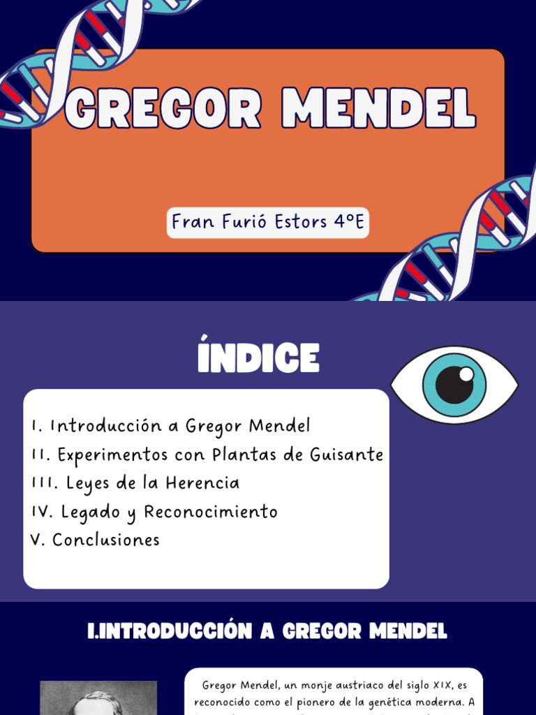 Gregor Mendel | PDF | Alelo | Biología