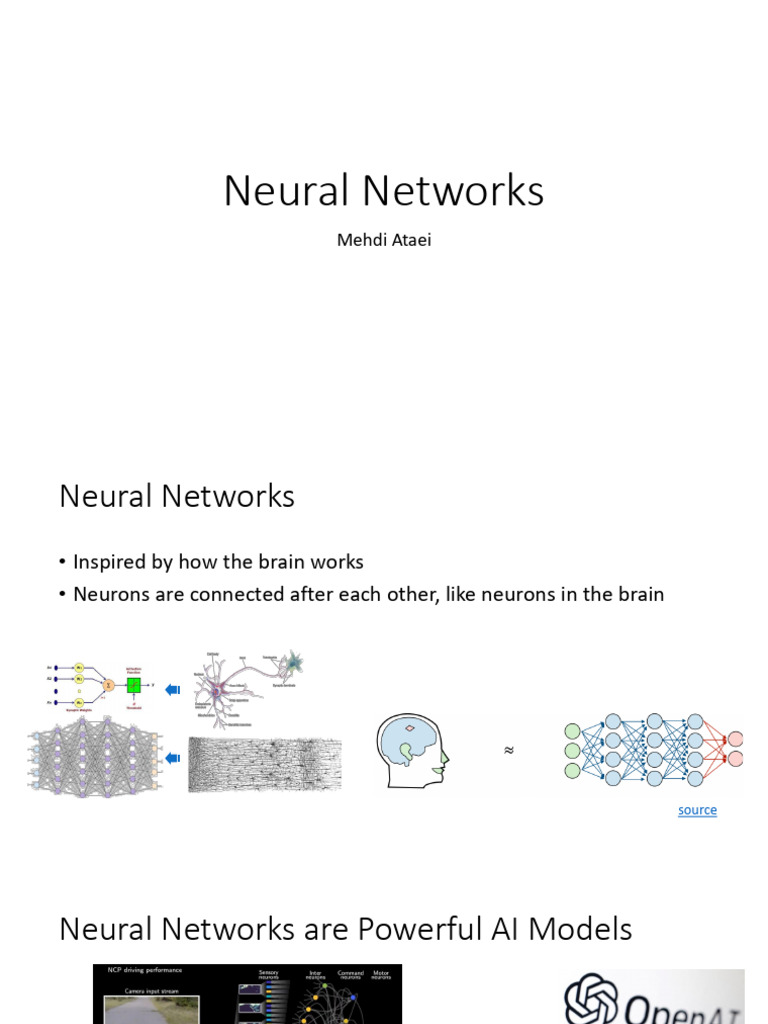 MECH4403 NN Week05 | PDF | Artificial Neural Network | Algorithms