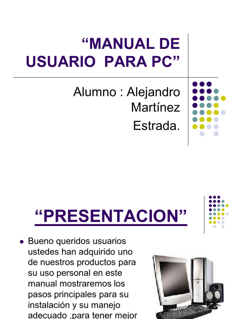 Manual de Uso de Computadoras | PDF