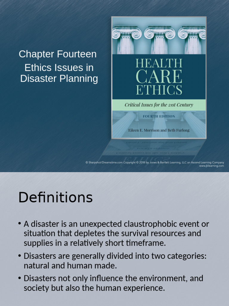 Chapter 14 Lecture Slides-1 | PDF | Emergency Management | Medical Ethics