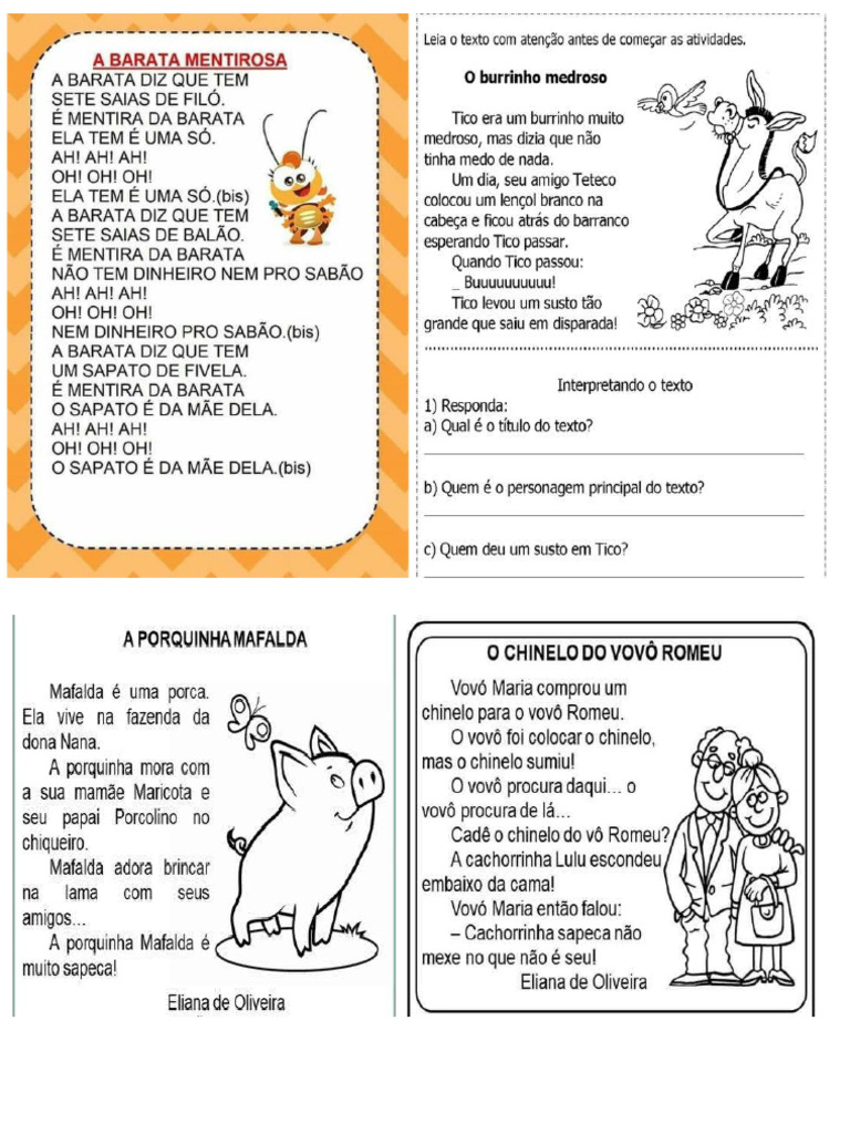 Textos e Atividades (Anne Lyra) | PDF