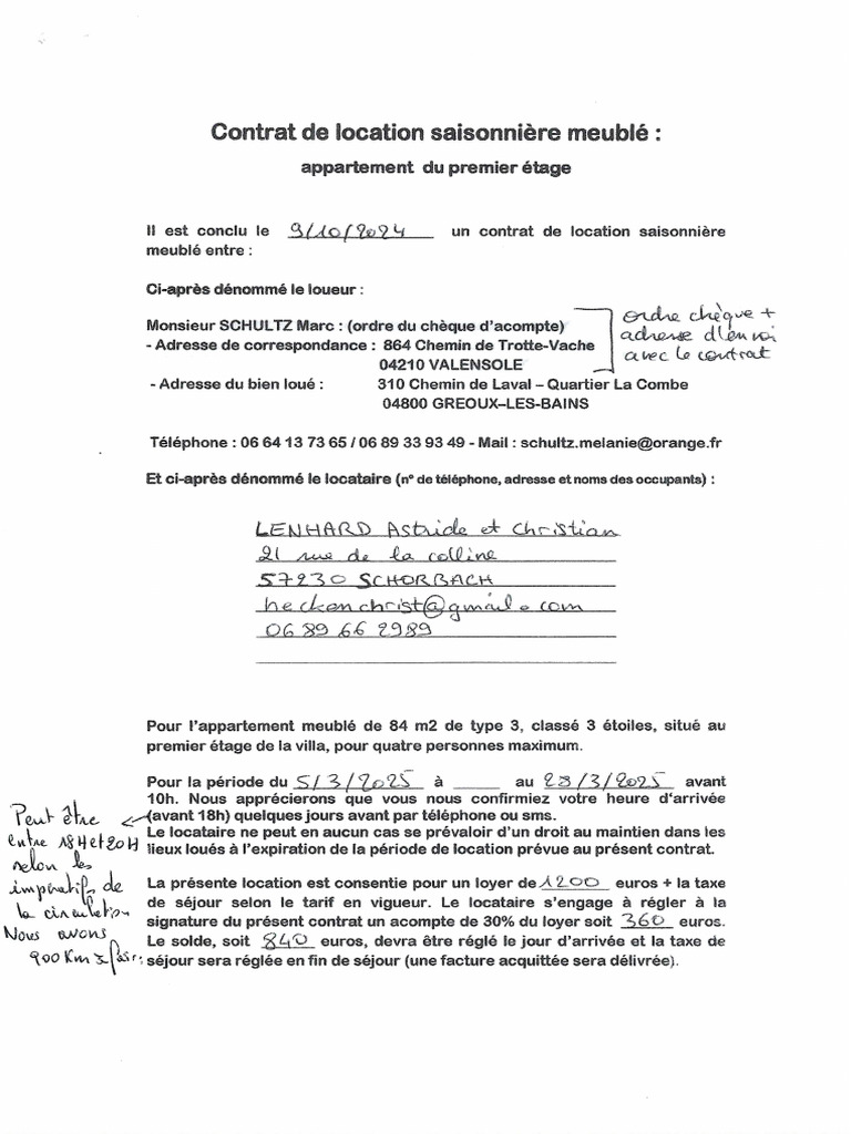 Contrat Location Signé Document - 2024-10!10!091806 | PDF