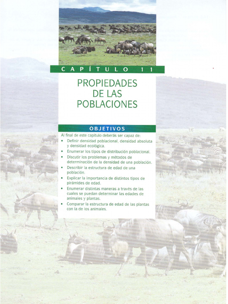 Capitulo 11 Propiedadesdela Poblacion | PDF
