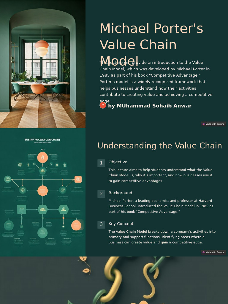 Michael Porters Value Chain Model | PDF | Value Chain | Competitive ...