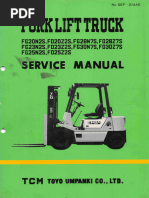 Toyota Forklift Engine 1dz II Model Service Repair Manual | PDF