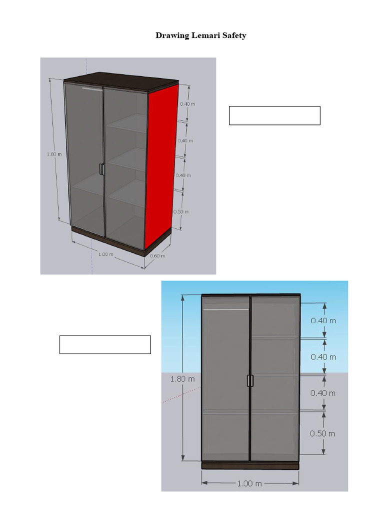 Drawing Lemari Safety | PDF