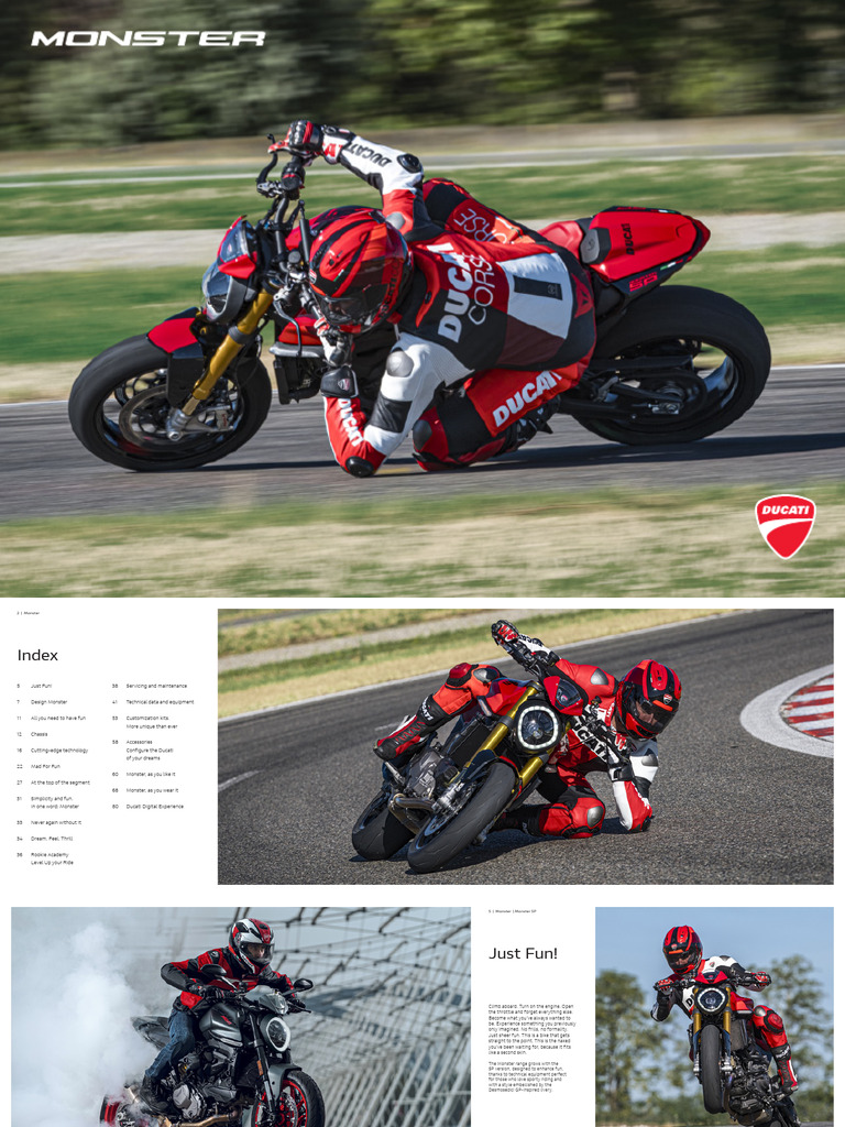 Monster MY 2023 Brochure ENG | PDF | Anti Lock Braking System ...