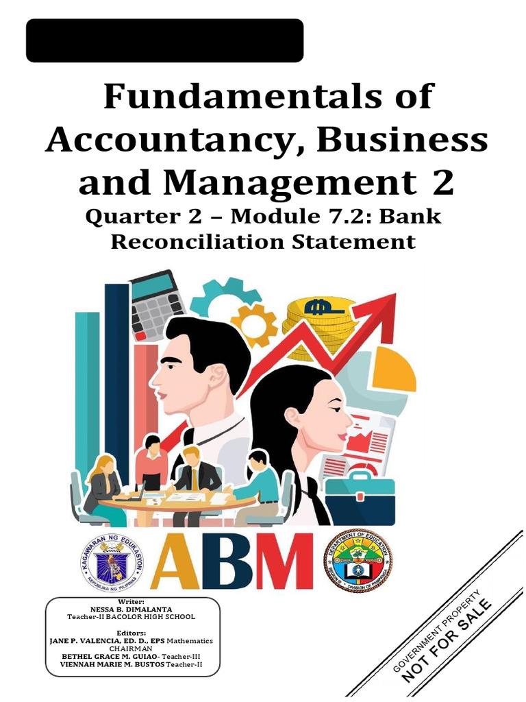 WK 2 Mod. 7.2 FABM2 Bankrecon | PDF | Debits And Credits | Banks