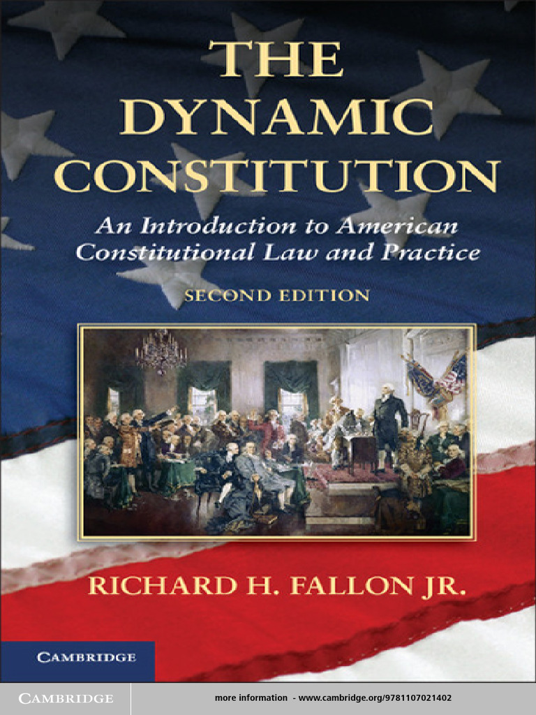 The Dynamic Constitution An Introduction To American Constitutional Law ...