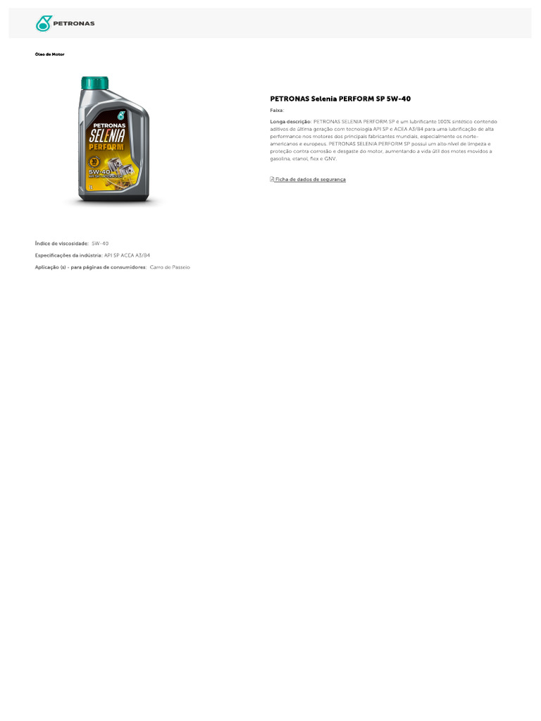 BR - Pli Petronas - Com PT BR | PDF