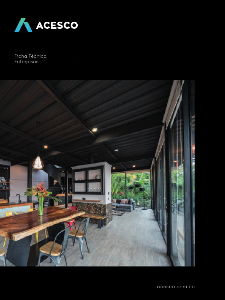 Ficha Tecnica Entrepisos | PDF | Hormigón | Acero