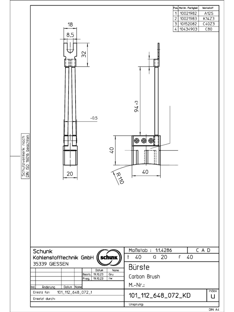 Schunk Drawing .. | PDF