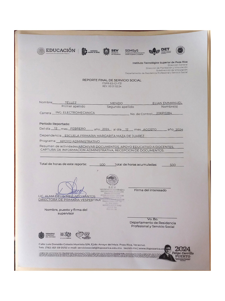 Reporte Final SS | PDF