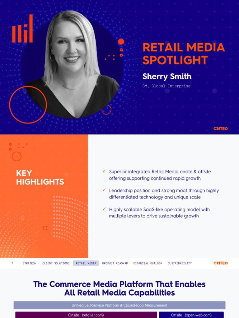 Sherry Smith, GM Global Enterprise - Retail Media Spotlight | PDF