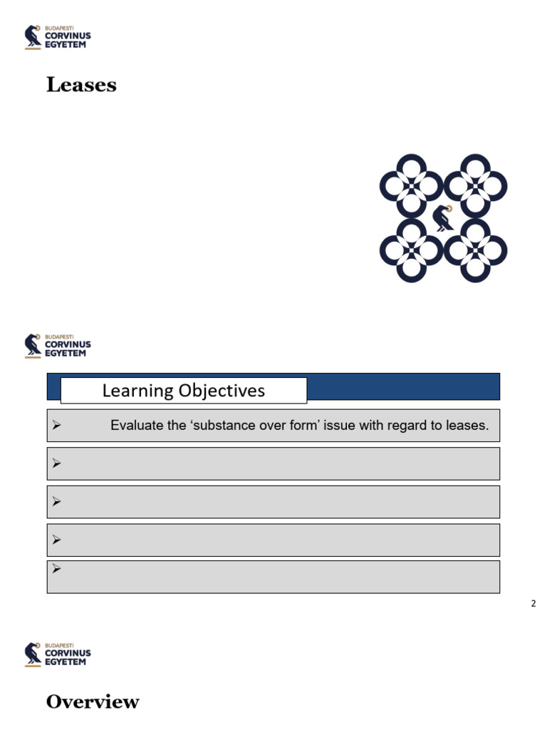 Lecture, IFRS 16 Leasing | PDF | Lease | Financial Accounting