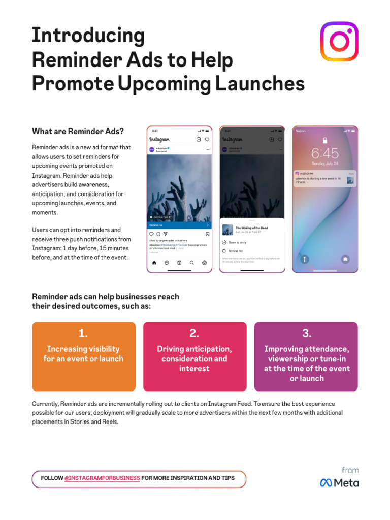 Reminder-Ads One-Sheeter FINAL | PDF | Advertising | World Wide Web