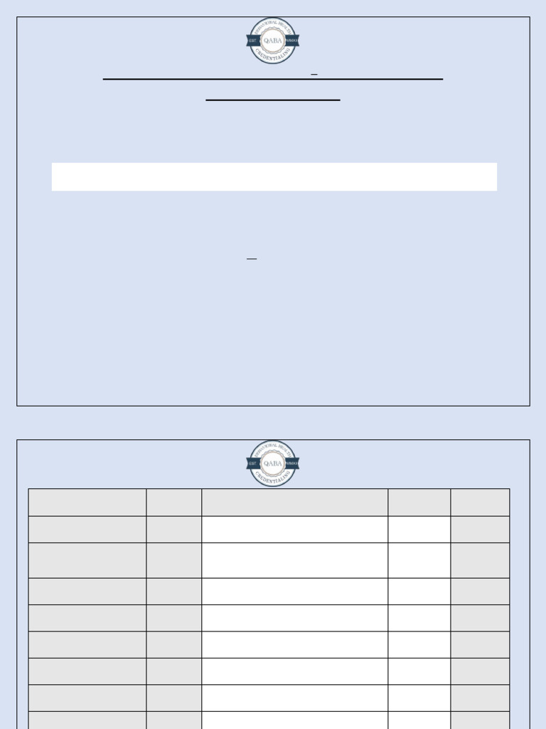 QASP S Competencies Worksheet January 2022 | PDF | Curriculum | Psychology