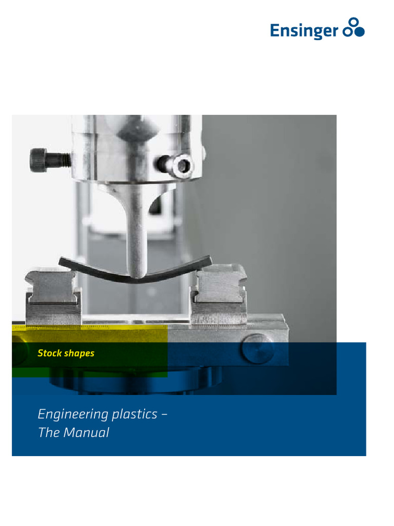 Engineering Plastics - The Manual | PDF | Thermoplastic | Polyethylene
