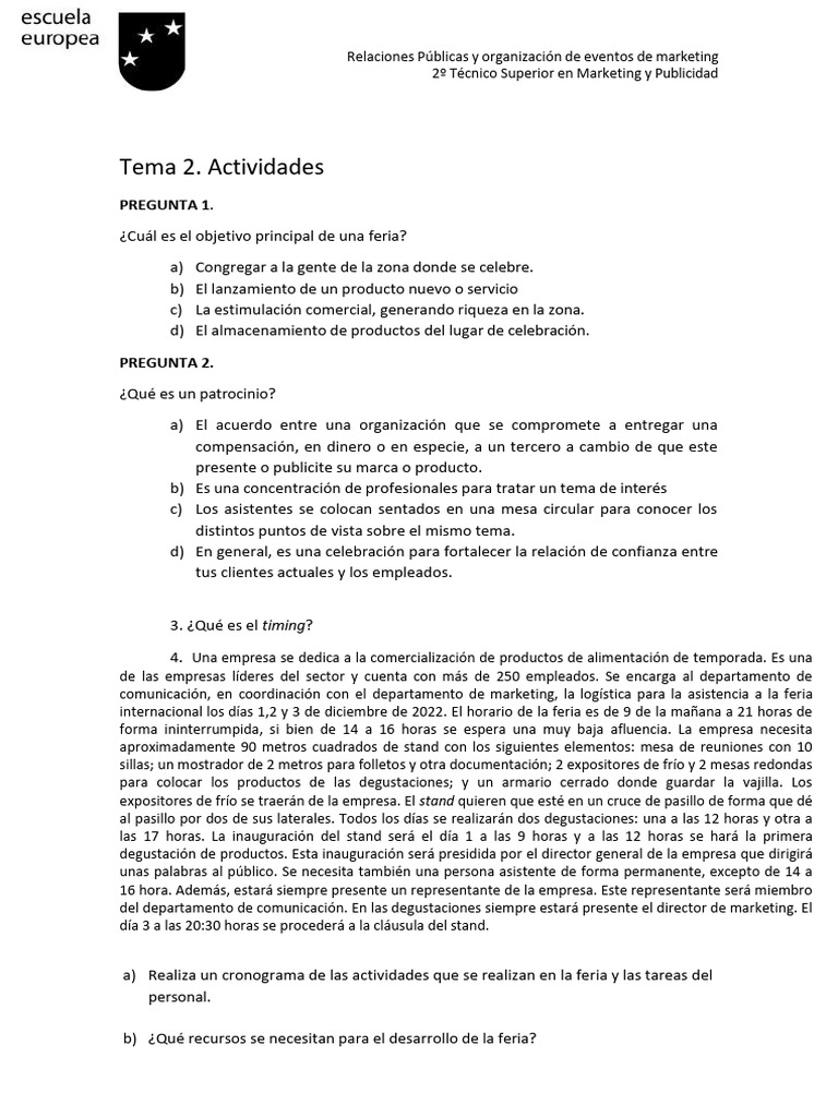 Ut 2 RRPP | PDF | Economias | Business