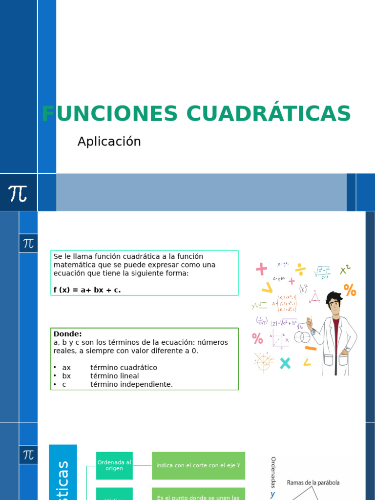 Funciones Cuadraticas | PDF | Ecuación cuadrática | Funciones y mapeos