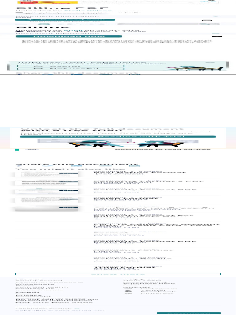 Billing PDF PDF Scribd Internet | PDF | Scribd | Computer Mediated ...