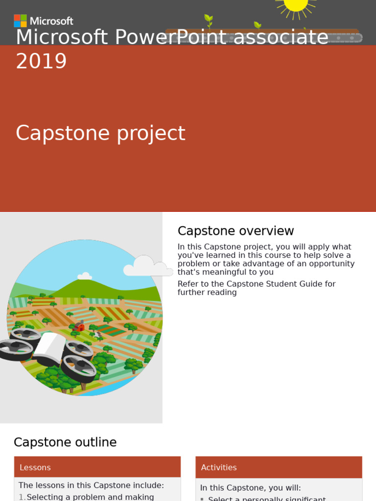 Presentation Capstone Pdf Rubric Academic Learning