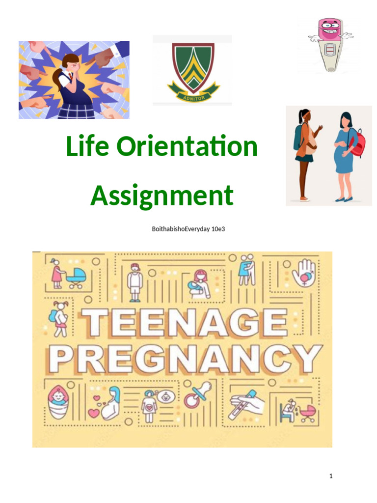 Life Orientation | PDF | Teenage Pregnancy | Adolescence