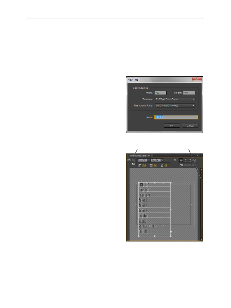 PR Howto Make Text Roll | PDF | Dialog Box | System Software