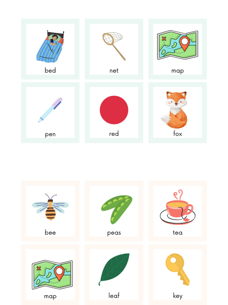 Long vs. Short Vowels Sorting Mat and Flashcards in Colorful Playful ...