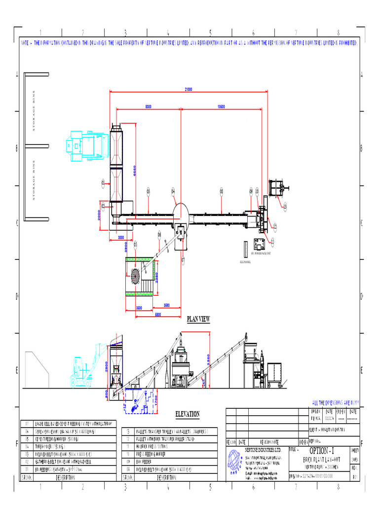 100 Ton With 2 Bin Feeder | PDF