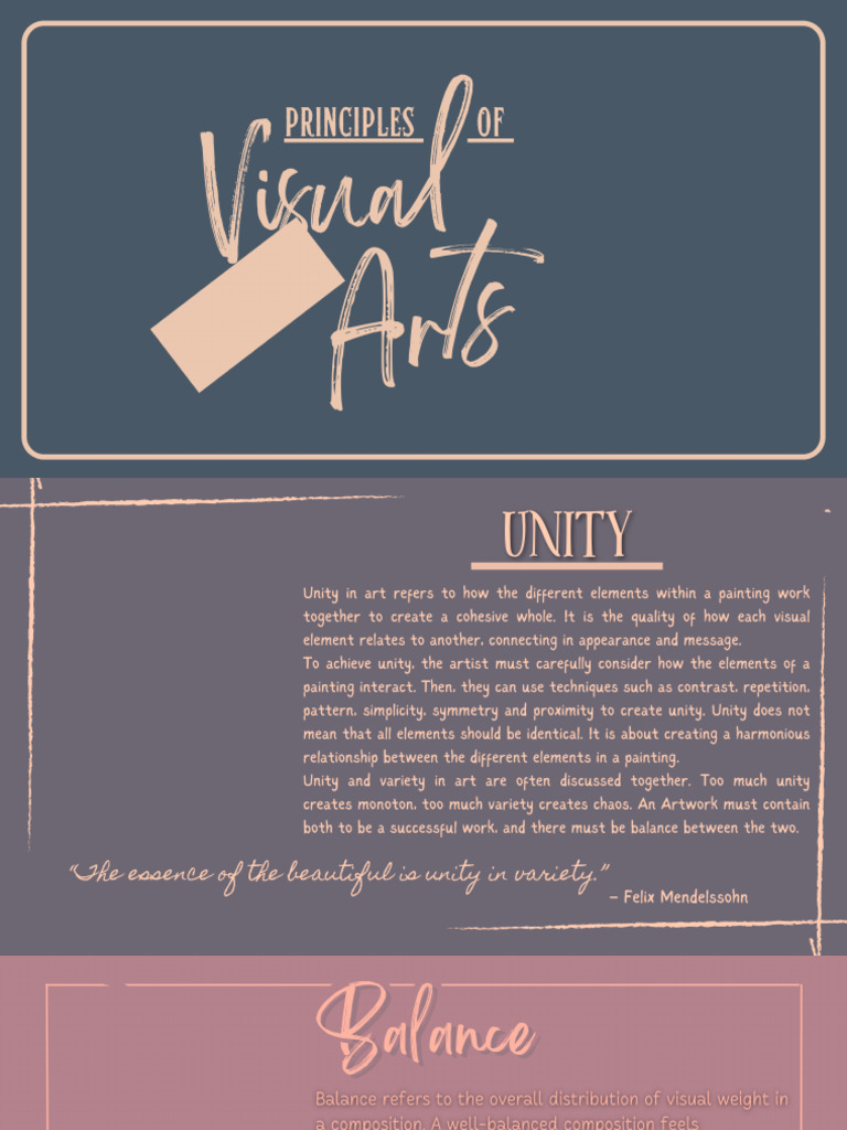 Visual Arts | PDF