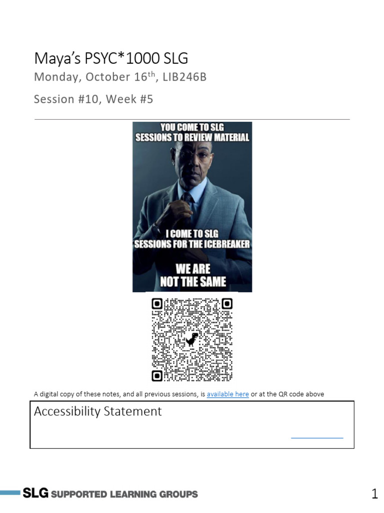 PSYC1000 Study Tips and Resources | PDF | Perception | Brain