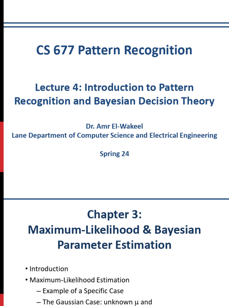 Lecture 4 Pdf Bias Of An Estimator Estimator